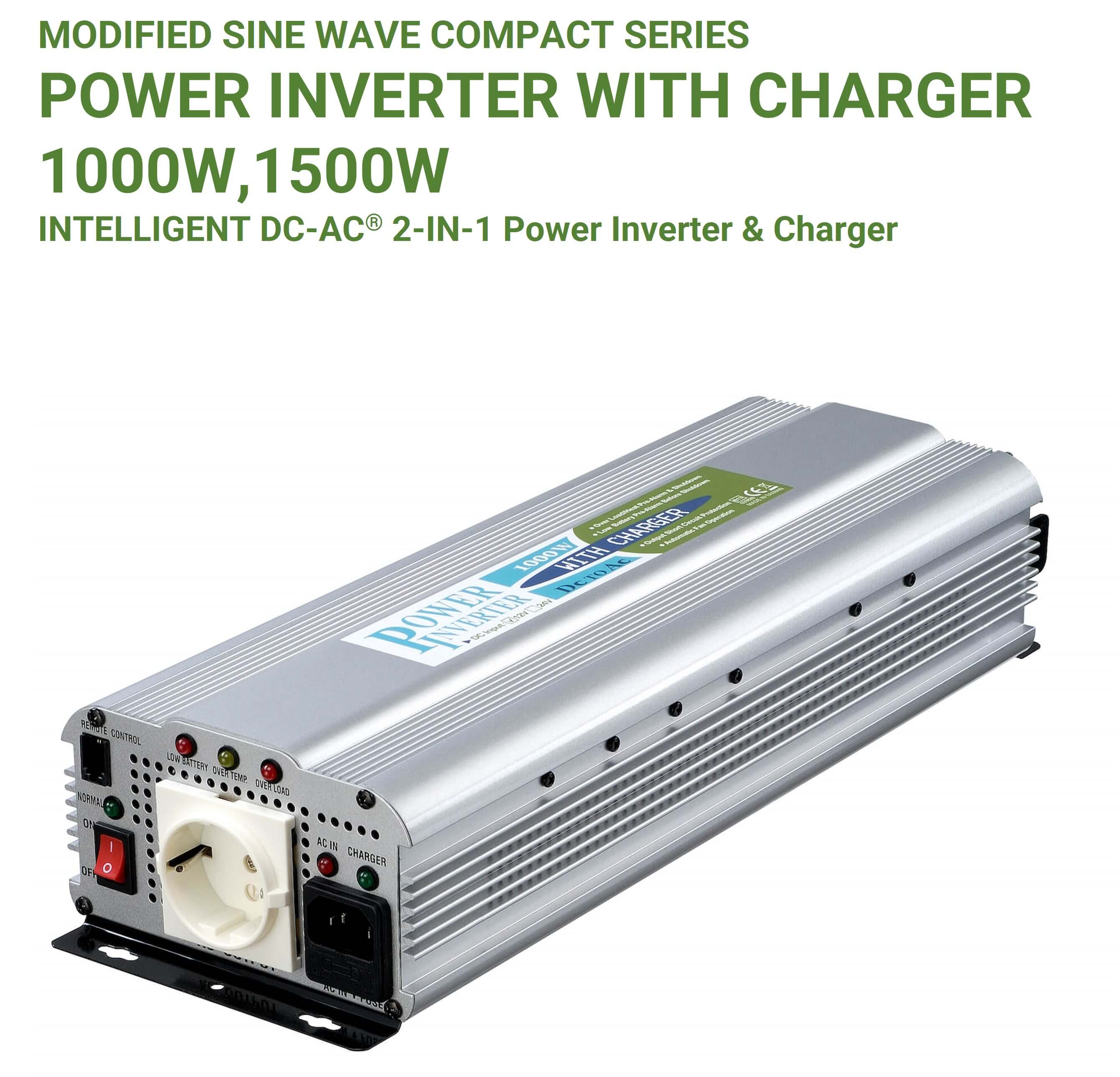 1500W Power Inverter & Charger - Intelligent DC-AC® | Taiwantrade
