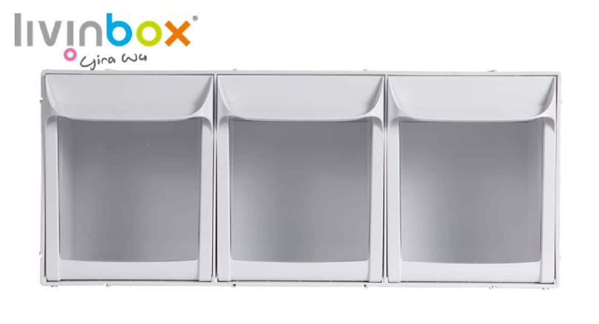 Tip Out Bin Set With 3pcs 4.3L Drawer Compartments | Taiwantrade
