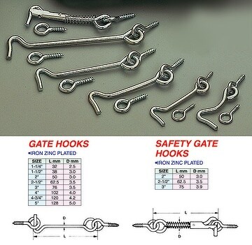 Gate Hooks / Safety Gate Hooks | Taiwantrade