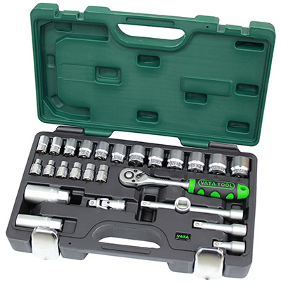 26pcs 3/8”Dr. Mechanics Socket Set | Taiwantrade