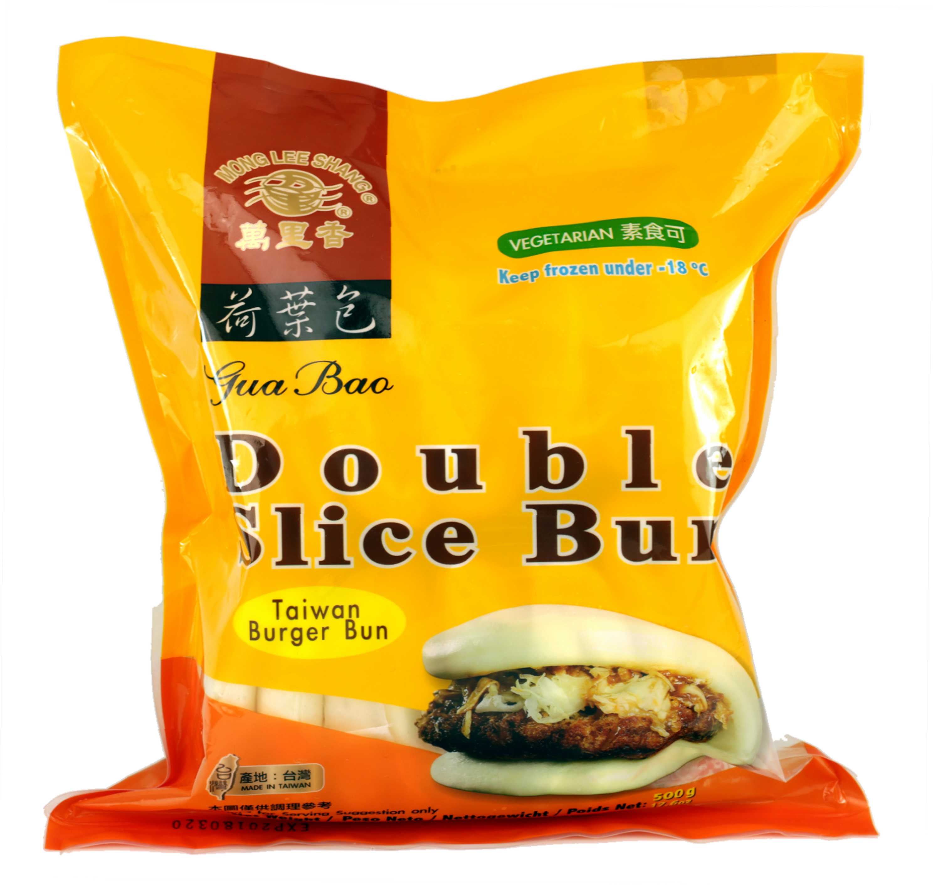 Frozen Double Slice Bun(Taiwan Burger) | Taiwantrade
