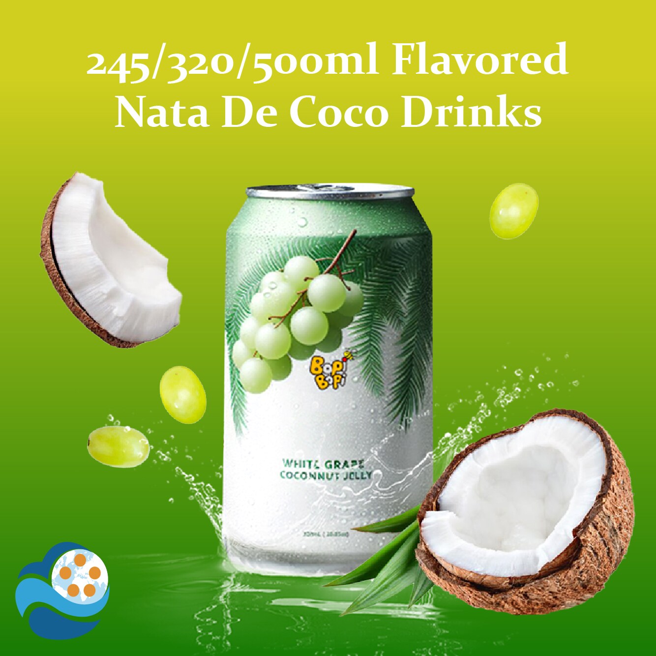 Custom Variety Flavored Drinks with Nata De Coco, Pulp Beverages ...
