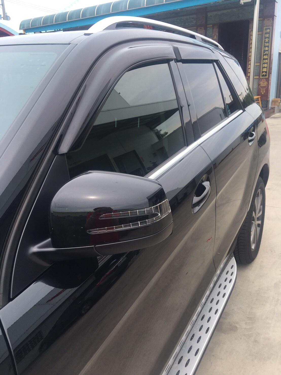 window deflector,Window Visor,Door Visors for BENZ GLE 400 ...