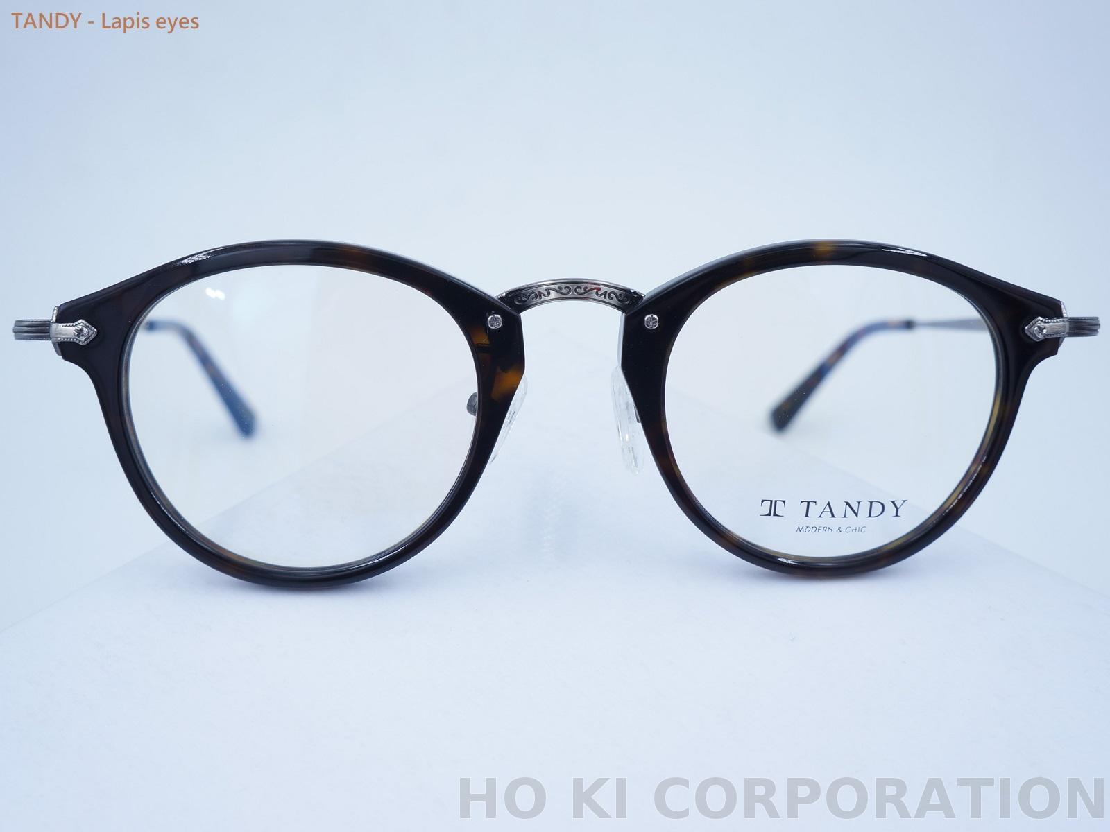 TANDY 'Lapis eyes' vintage round acetate plastic glasses optical ...