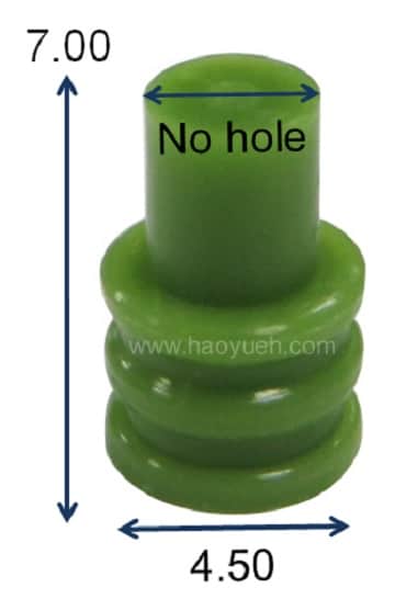 10720811 (HY1257) Dummy Plug, Grass green, Delphi. | Taiwantrade