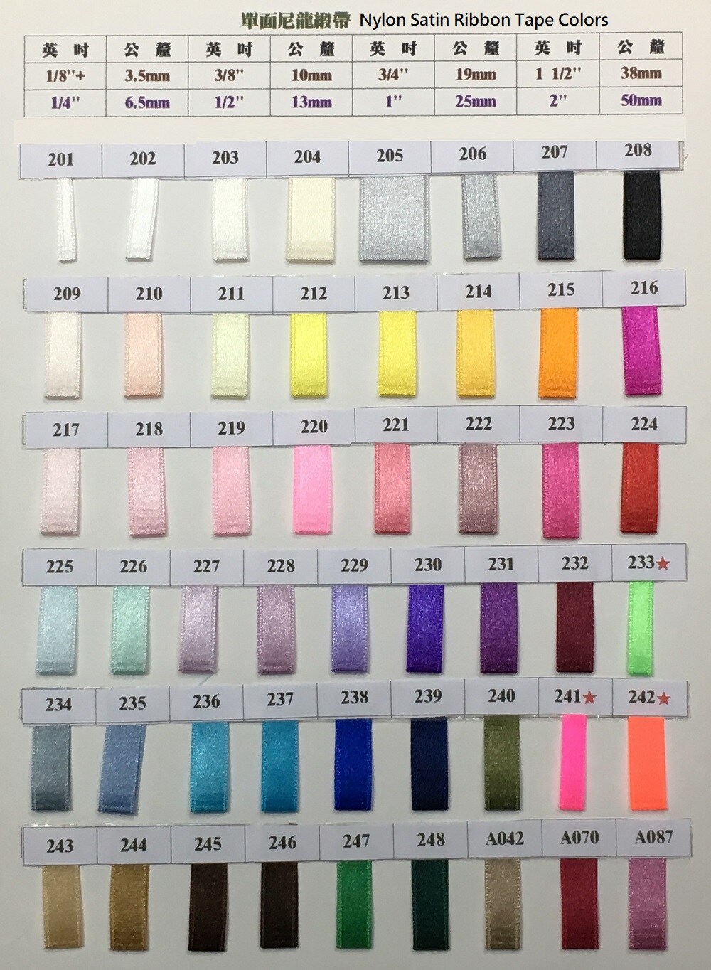 Nylon Satin Ribbon tapes | Taiwantrade