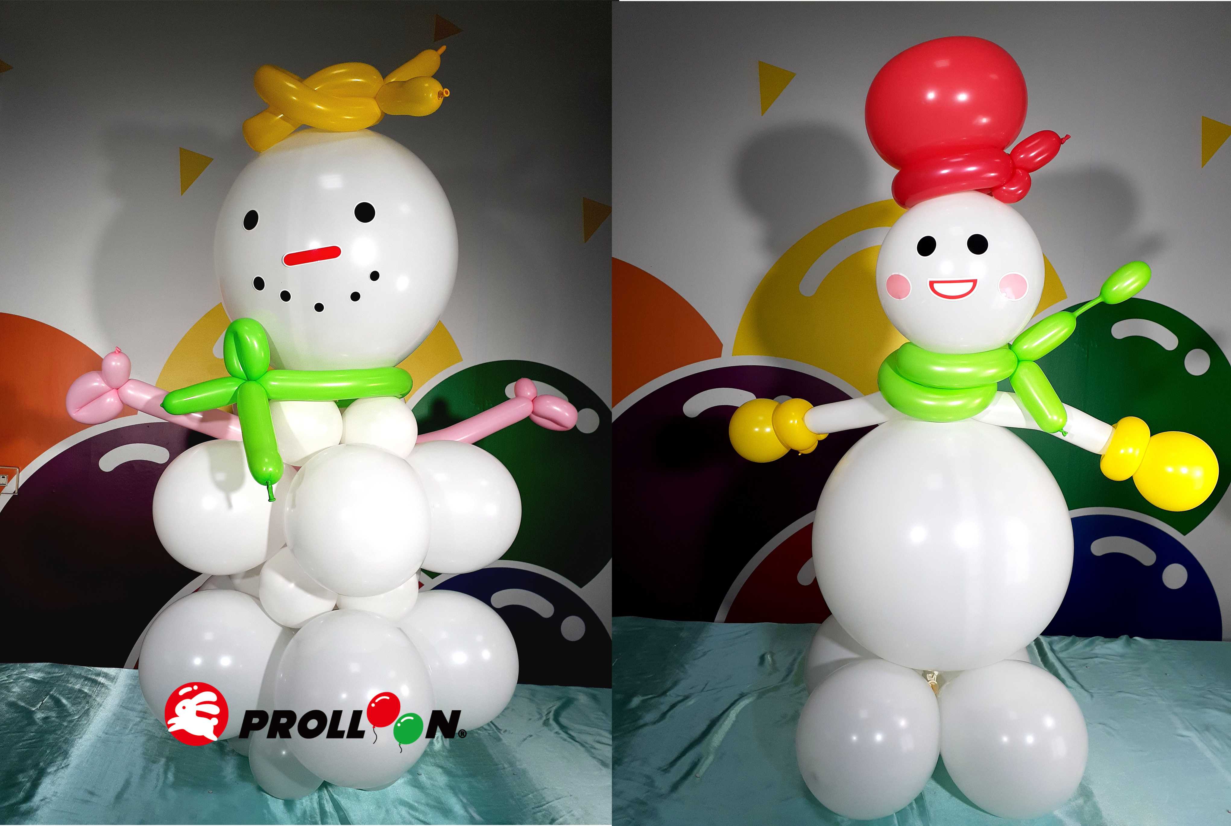 Christmas balloons - snowman and Santa Claus DIY package | Taiwantrade