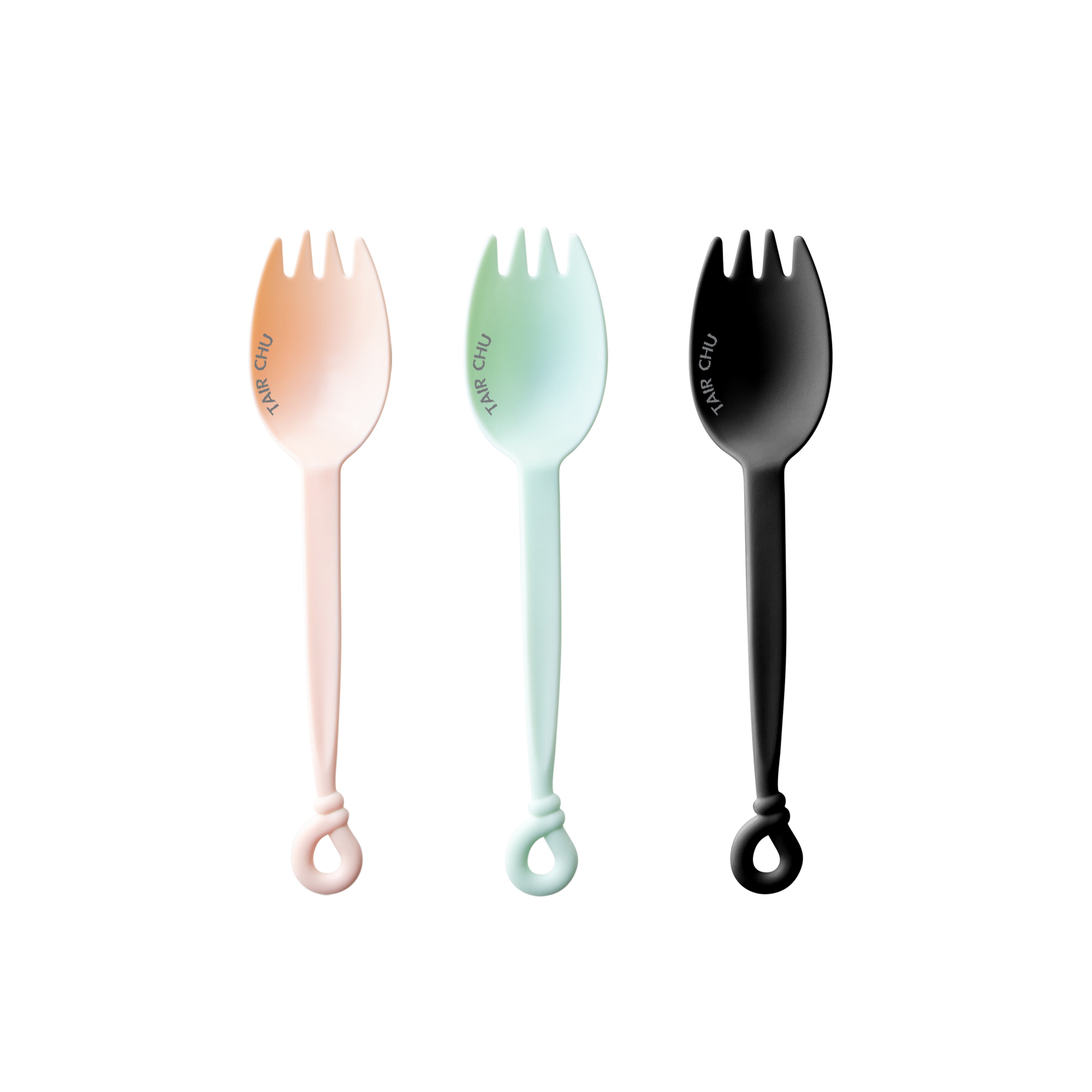 14.5cm Hot Food Spork With Twist-shaped | Taiwantrade