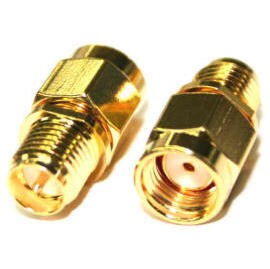 Reverse Polarity SMA Plug to Reverse Polarity SMA Jack Adapter ...