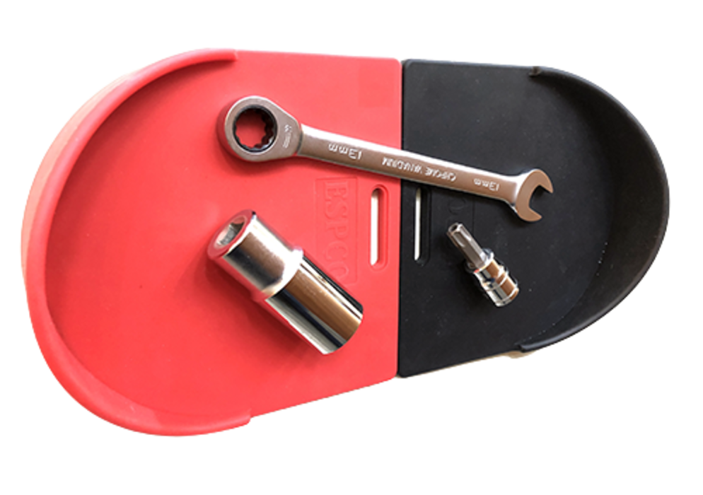 6" x 6 " PREMIUM Silicone Magnetic Tool Tray l Flexible l Multi Purpose ...