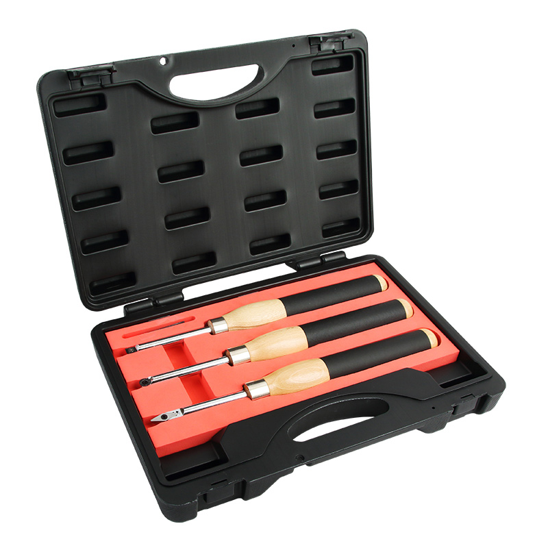 13-Inch Carbide Mini Wood Turning Tools 3-Piece Set | Taiwantrade