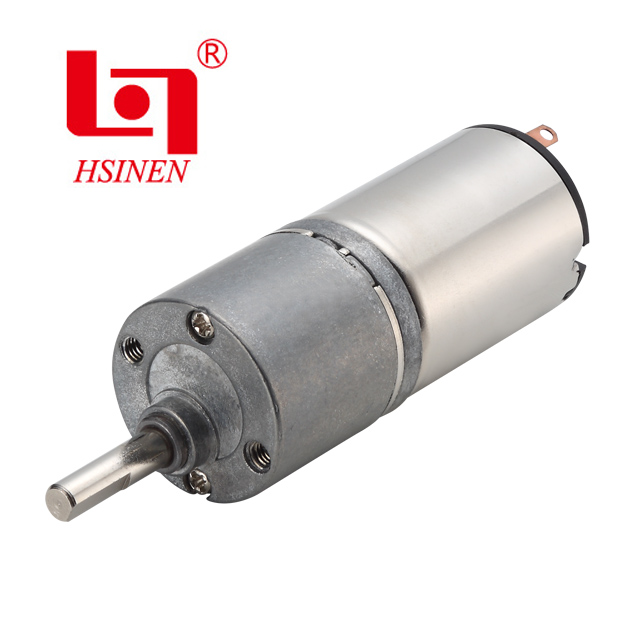 DC motor with gear reducer 3V ~ 24V high torque low rpm 22mm Dia ...