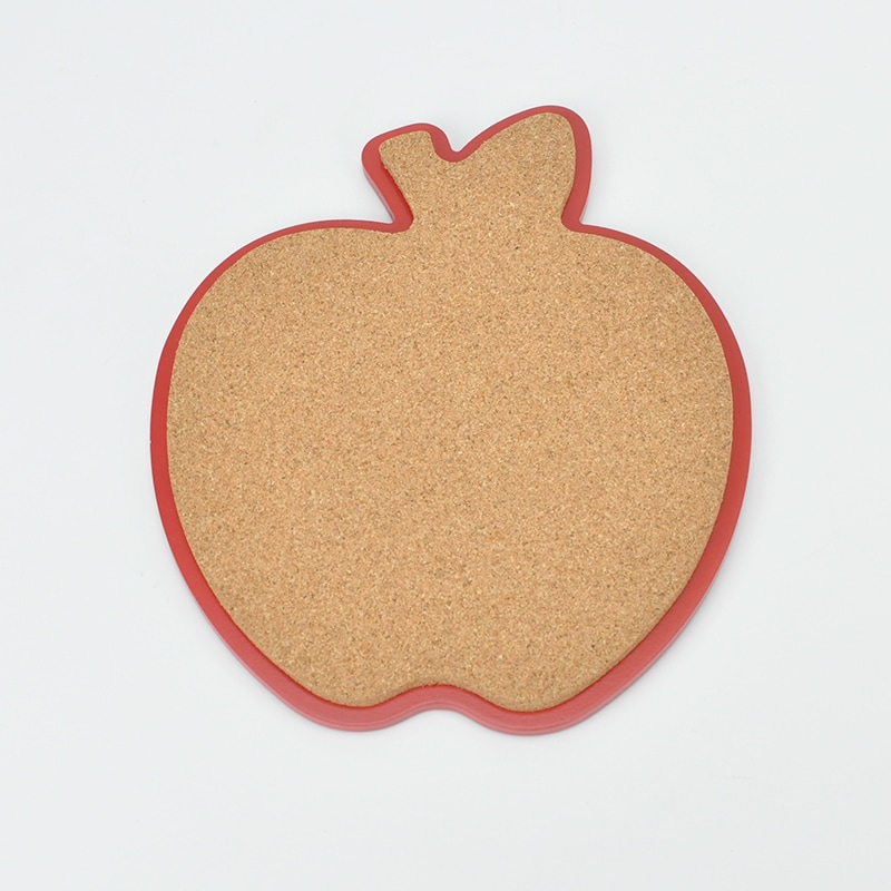 Apple shape Cork Trivet | Taiwantrade