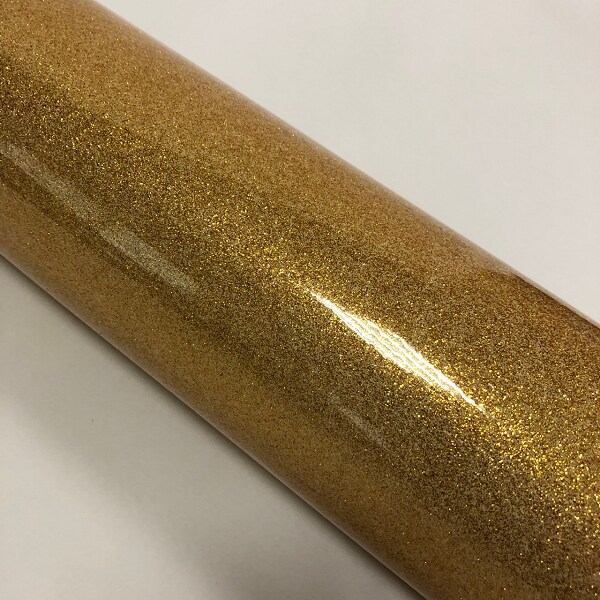Transparent Glitter Film - Gold | Taiwantrade