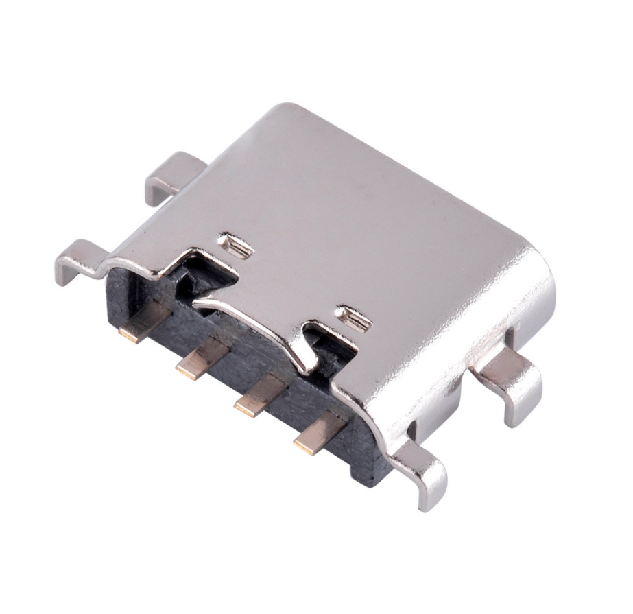 TYPE-C 4P Female sinking plate type | Taiwantrade