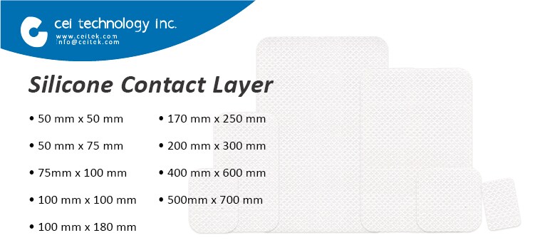 Disposable Medical Supplies Net Silicone Contact Layer | Taiwantrade.com