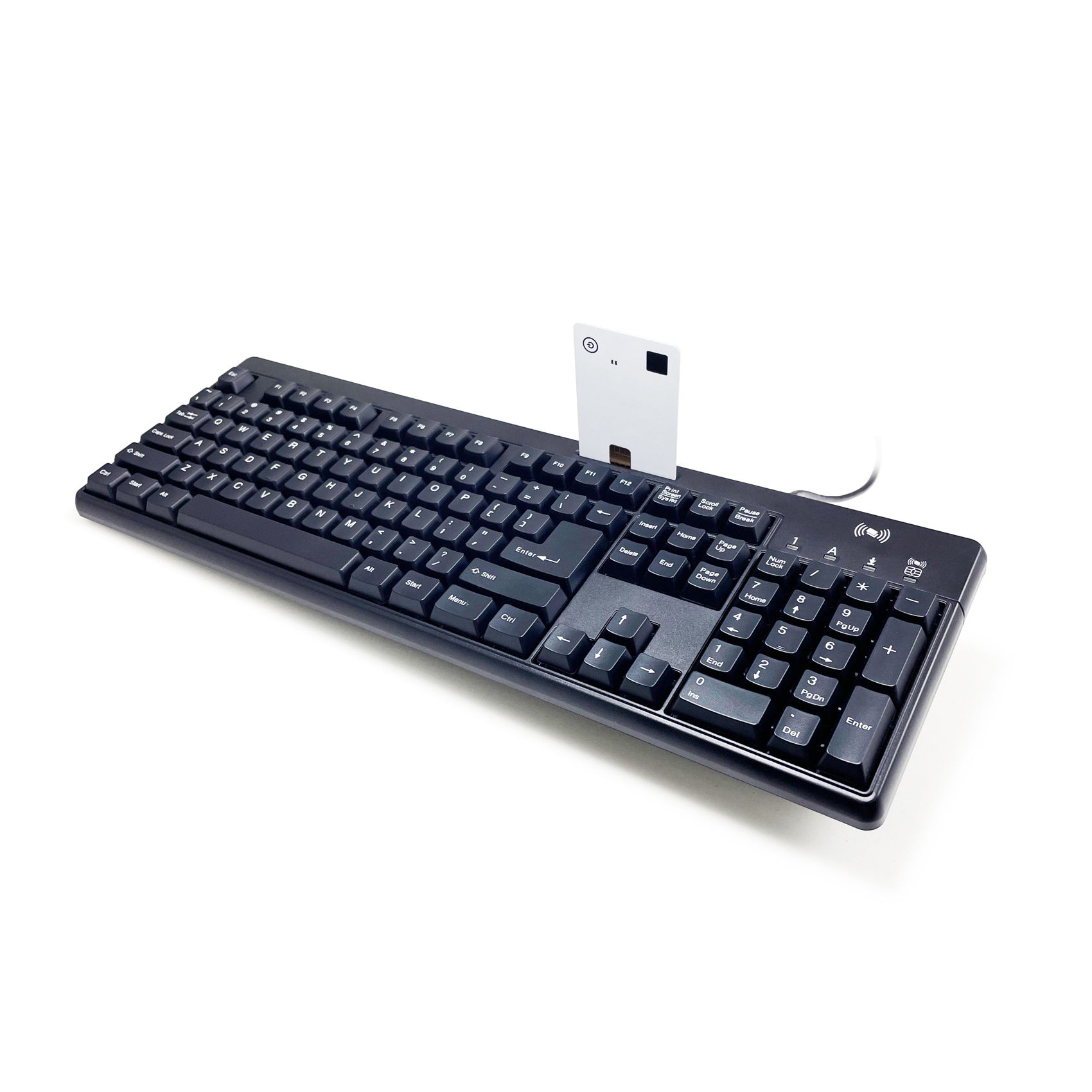 USB Keyboard built-in Smart Card & NFC Reader | Taiwantrade