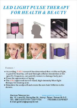 LED Light Pulse Therapy for Health & Beauty | Taiwantrade