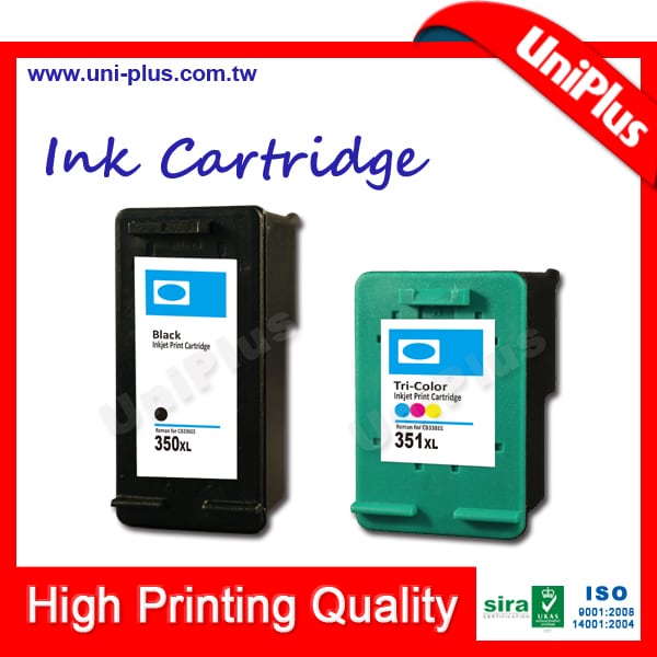 HP 350 350XL CB336EE Compatible Black Printer Ink Cartridge ...