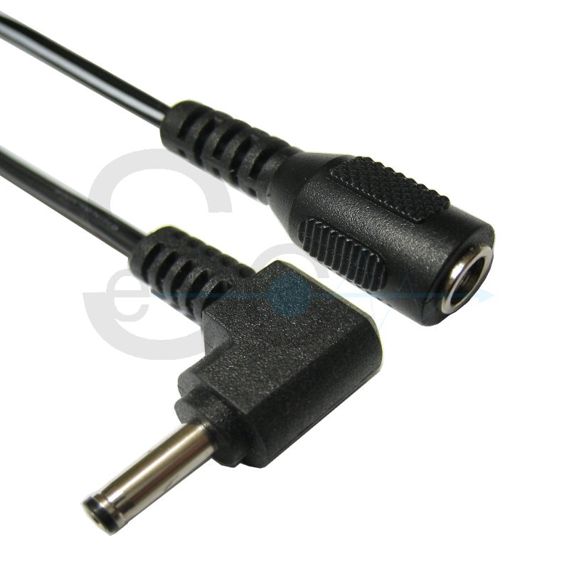 180 Deg DC Plug 5.5x2.1mm to 90 Deg DC Plug Cable 1800mm Length ...