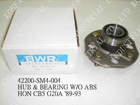 HUB & BEARING W/O ABS for HONDA CB5 G20A | Taiwantrade