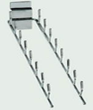 Store Wall Slatwall / Slat Board Racket Display Rack for Badminton ...