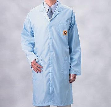 Taiwan Blue ESD Lab Smocks Coats | ASIATIC FIBER CORPORATION