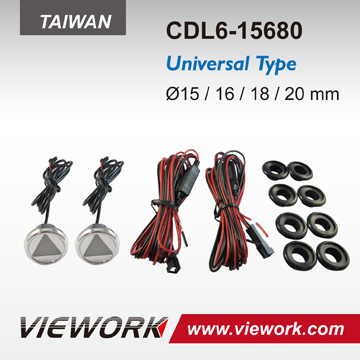 LED car door flash light warning for universal type | Taiwantrade.com