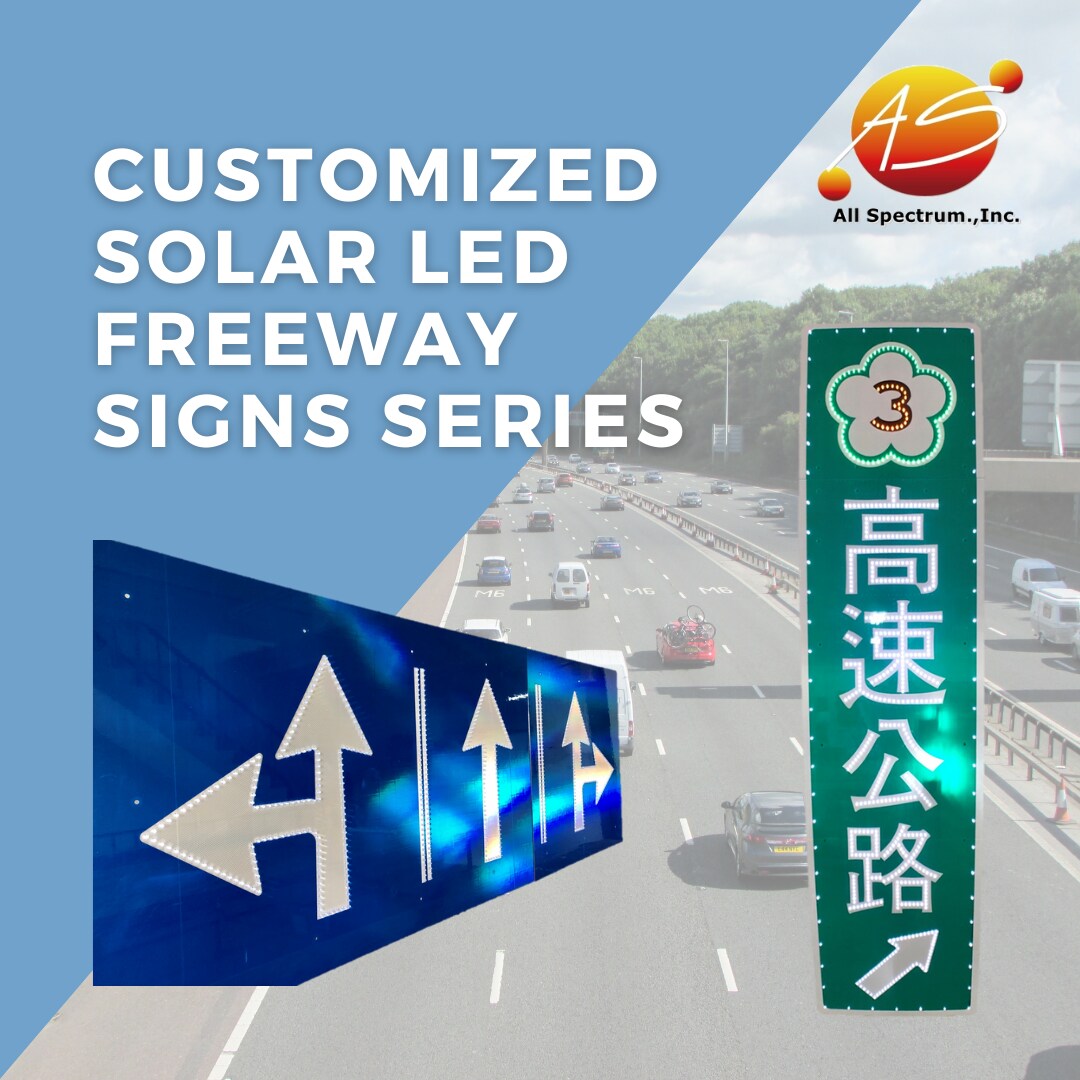 Customized Solar LED Freeway Signs Series 01 | Taiwantrade