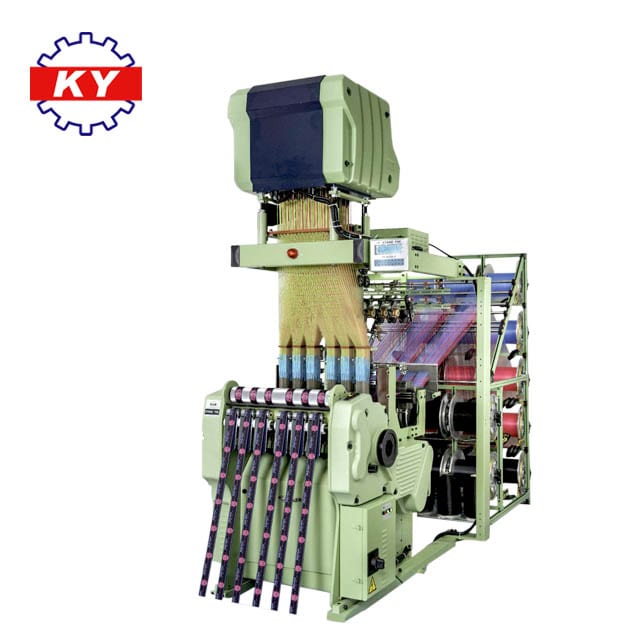 Kyang Yhe narrow fabric elastic jacquard machine price | Taiwantrade