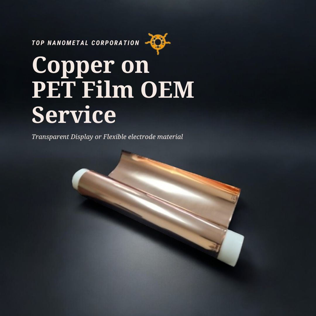 Transparent LED Circuit material Copper Coated Polyester Film | Taiwantrade