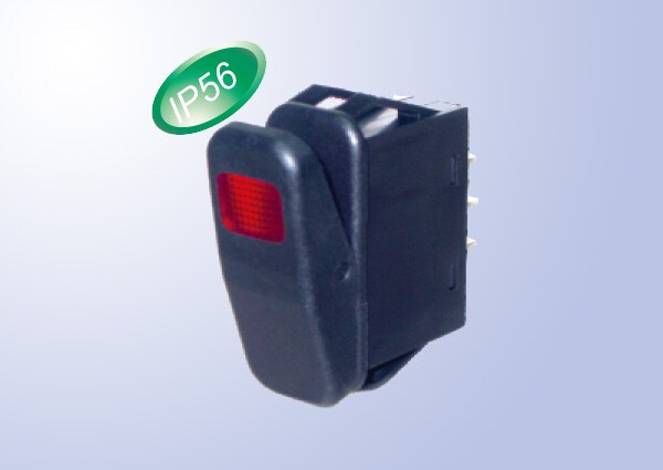 Waterproof Rocker Switch DC SCI R13-258B | Taiwantrade