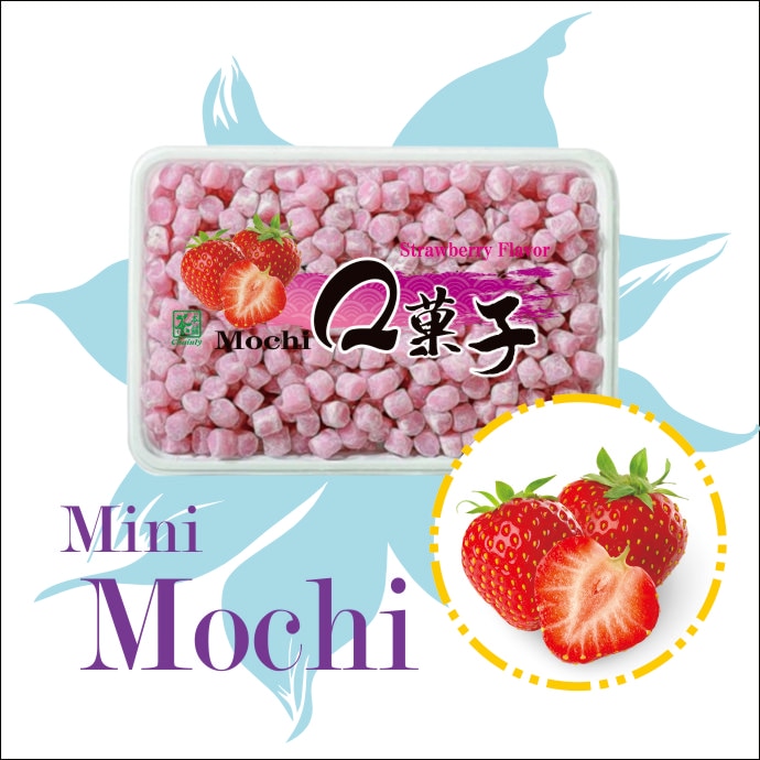 Mini Mochi - Strawberry Flavor | Taiwantrade