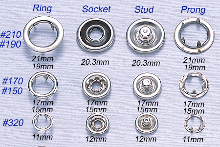 Prong Snap Button | Taiwantrade