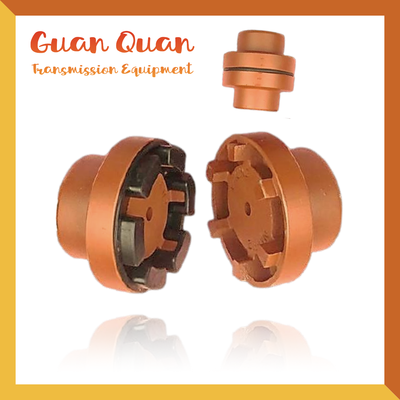 Two Hubs and Flexible Shaft NM Coupling | Taiwantrade