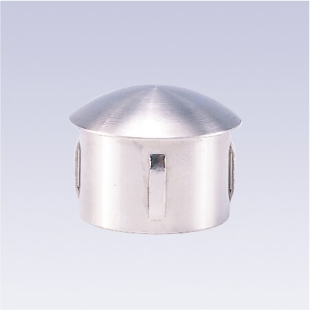 Stainless Steel Round Tube Curve Top End Cap with Exit Spring Design ...