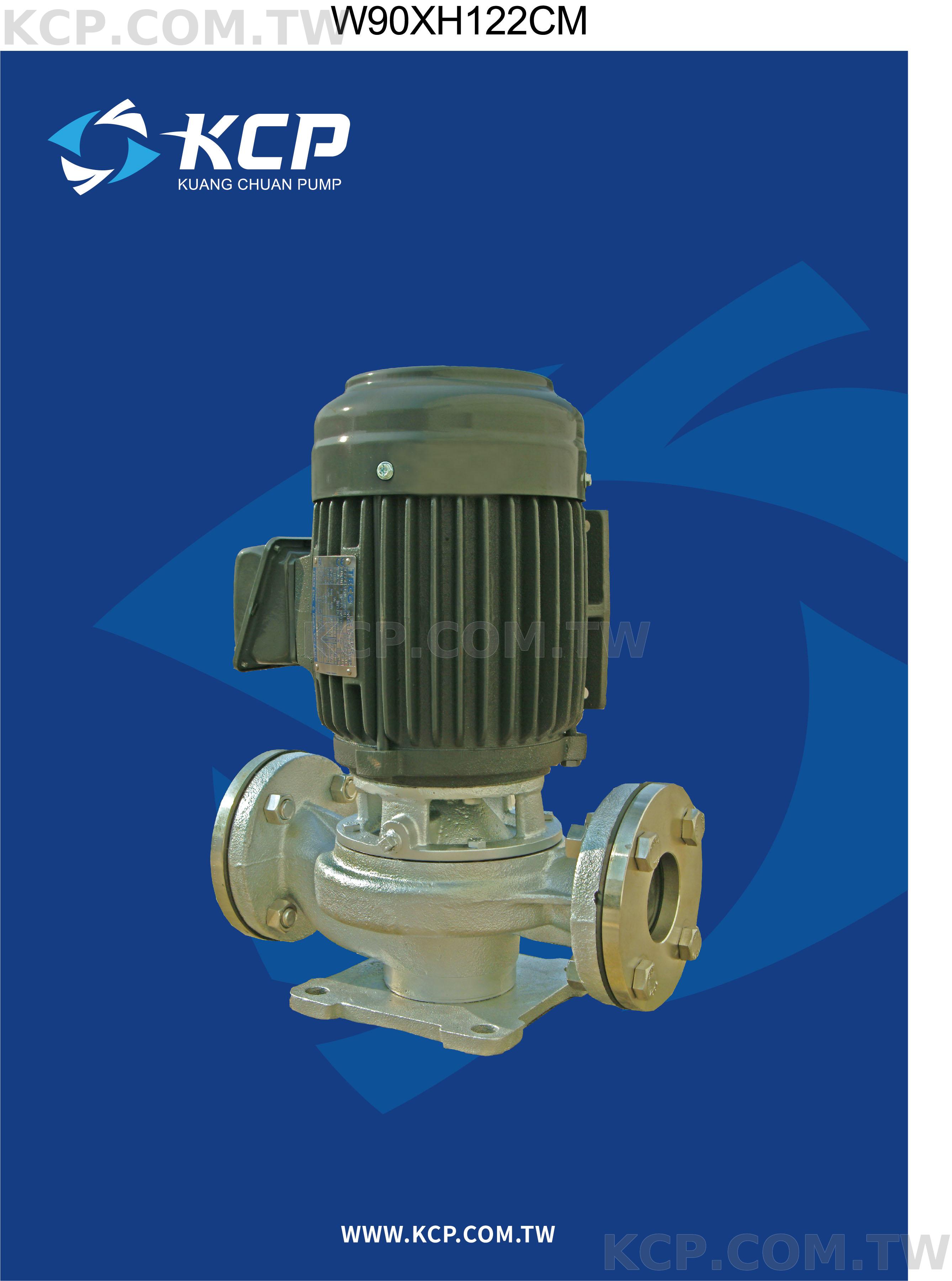 KCP - L- In-Line pump with rigid coupled, or extended shaft In-Line ...