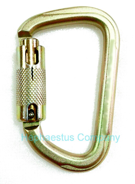 3600LBS Steel Carabiner,Rock Climbing,fall protection Lifting Equipment ...
