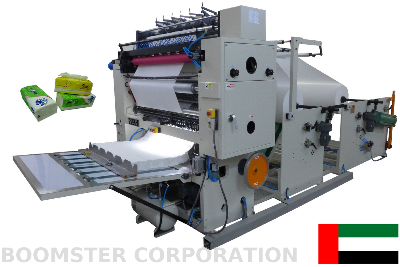V fold interfolder facial tissue converting machine | Taiwantrade.com