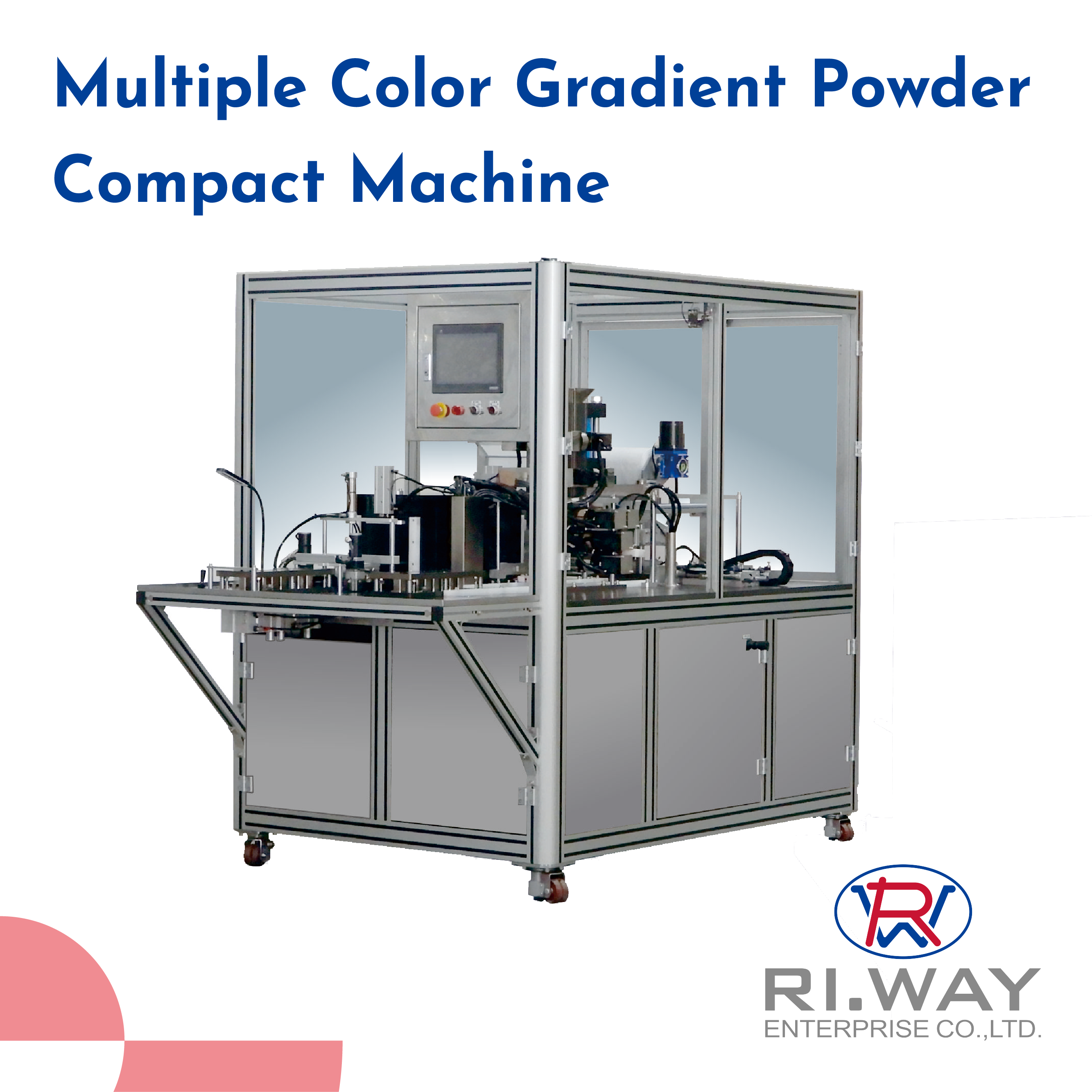 Multiple Color Gradient Powder Compact Machine | Taiwantrade