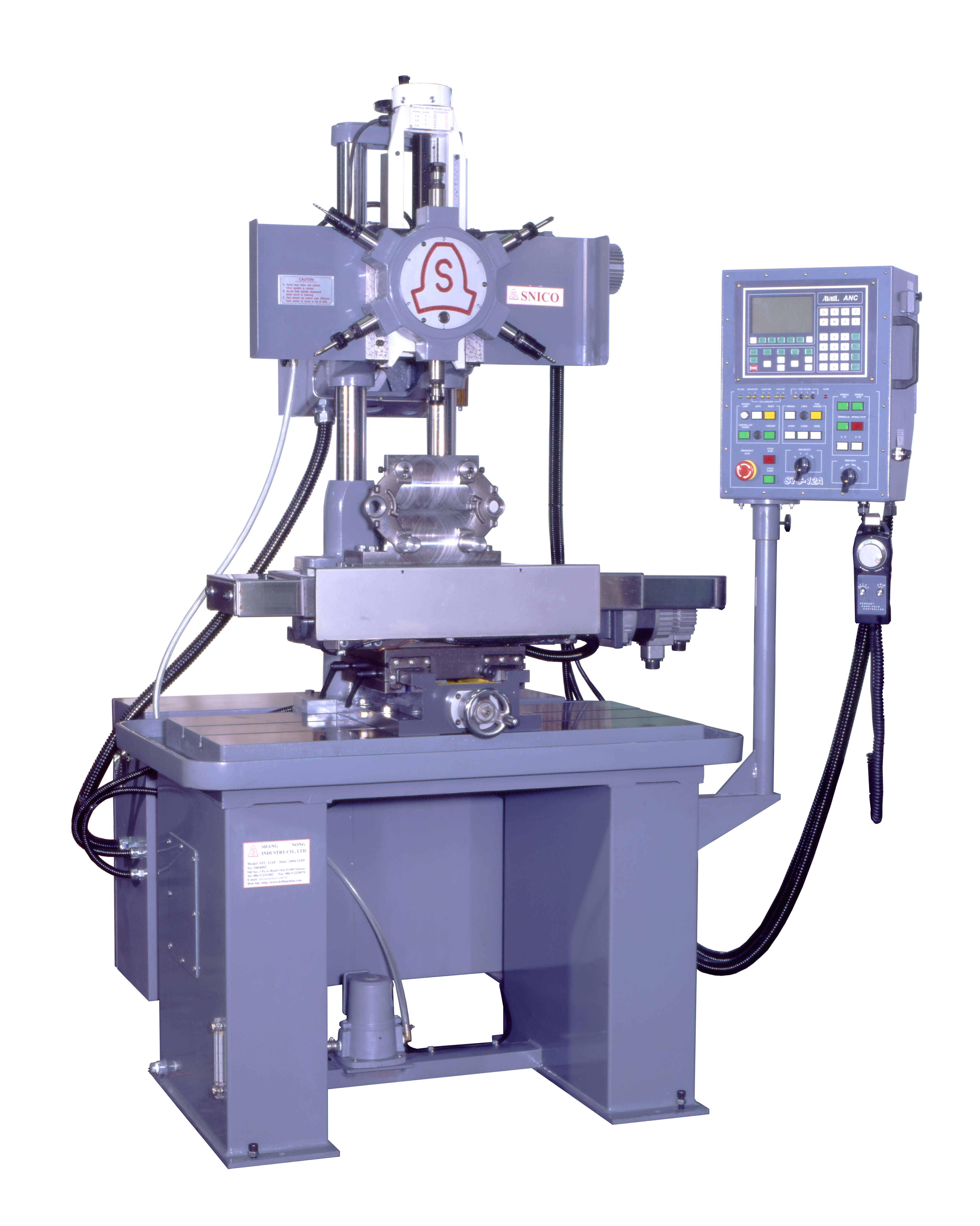 CNC TURRET DRILLING TAPPING MACHINE | Taiwantrade