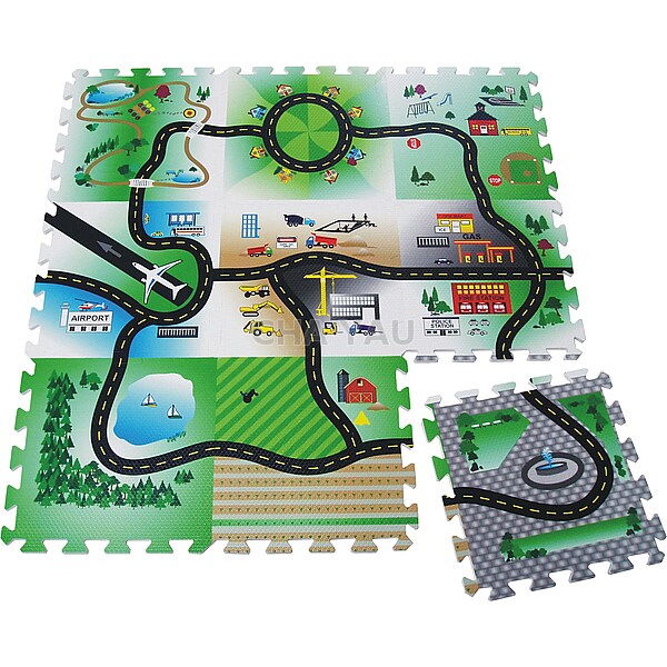 Eva Foam Puzzles ~ City Tour Puzzle | Taiwantrade.com