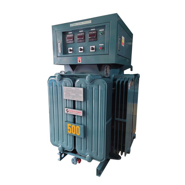 Heavy Duty Inductive Voltage Regulator, Oil immersed Cooling type ...