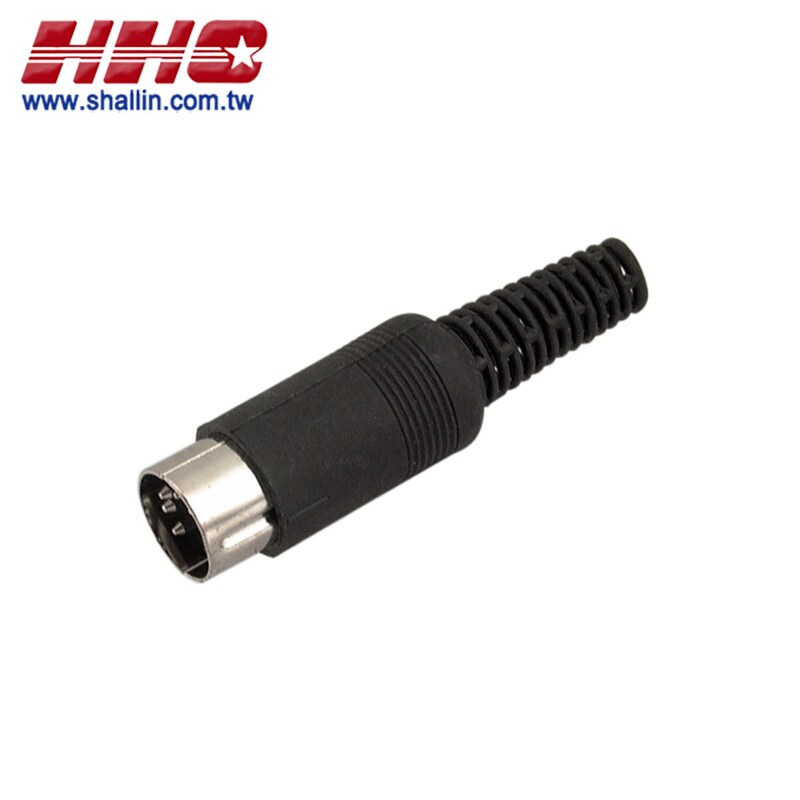 5P DIN plug 180°, RoHS Directive-compliant | Taiwantrade