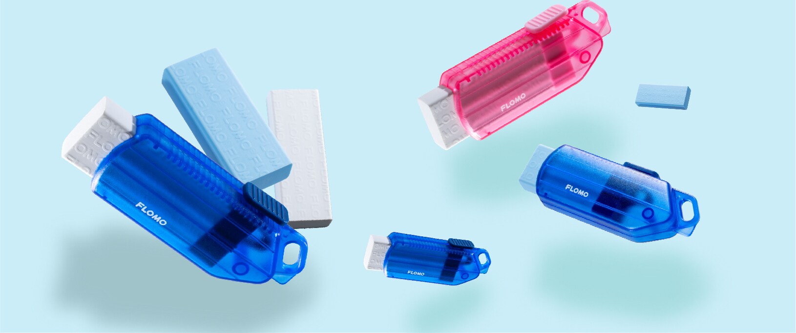 Translucent Retractable Erasers | Taiwantrade