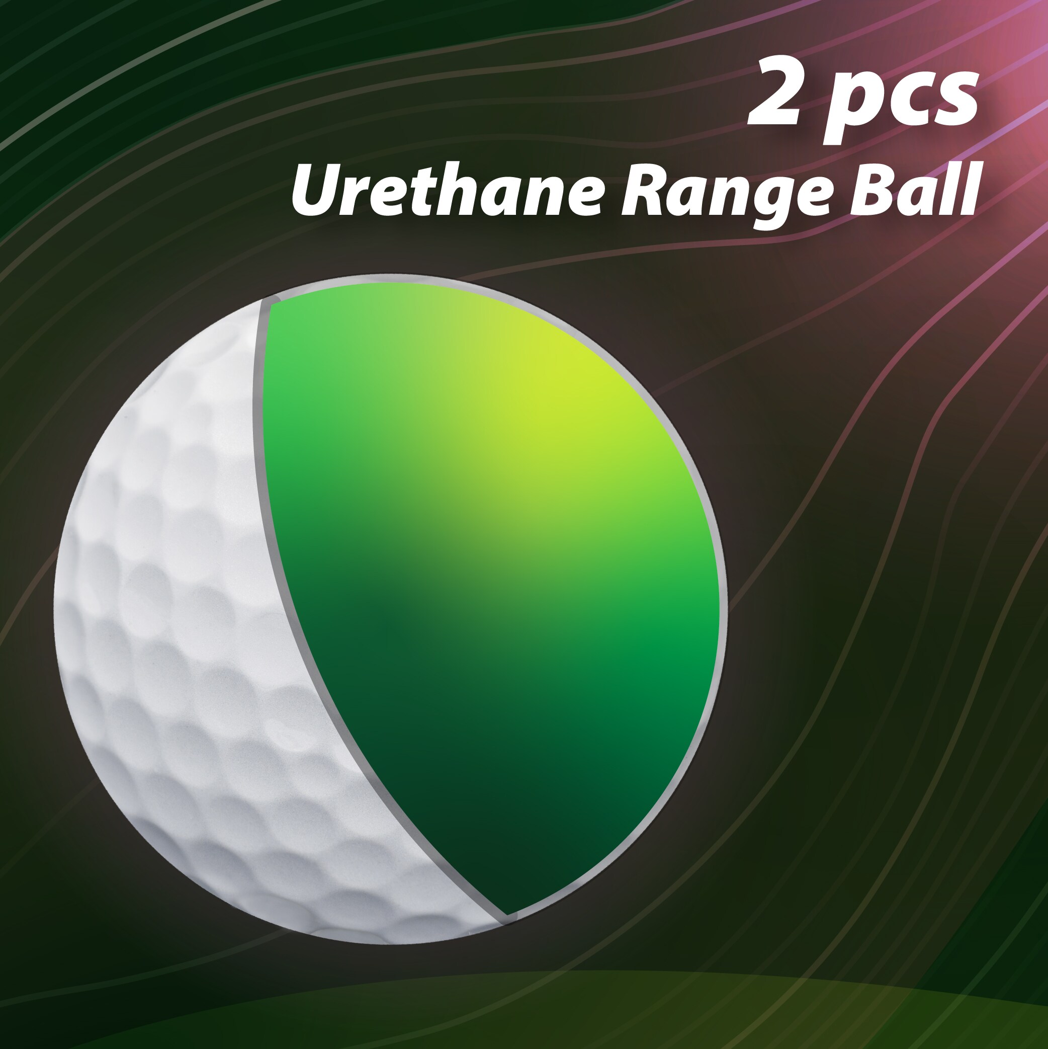 2 Piece Urethane Range Ball | Taiwantrade