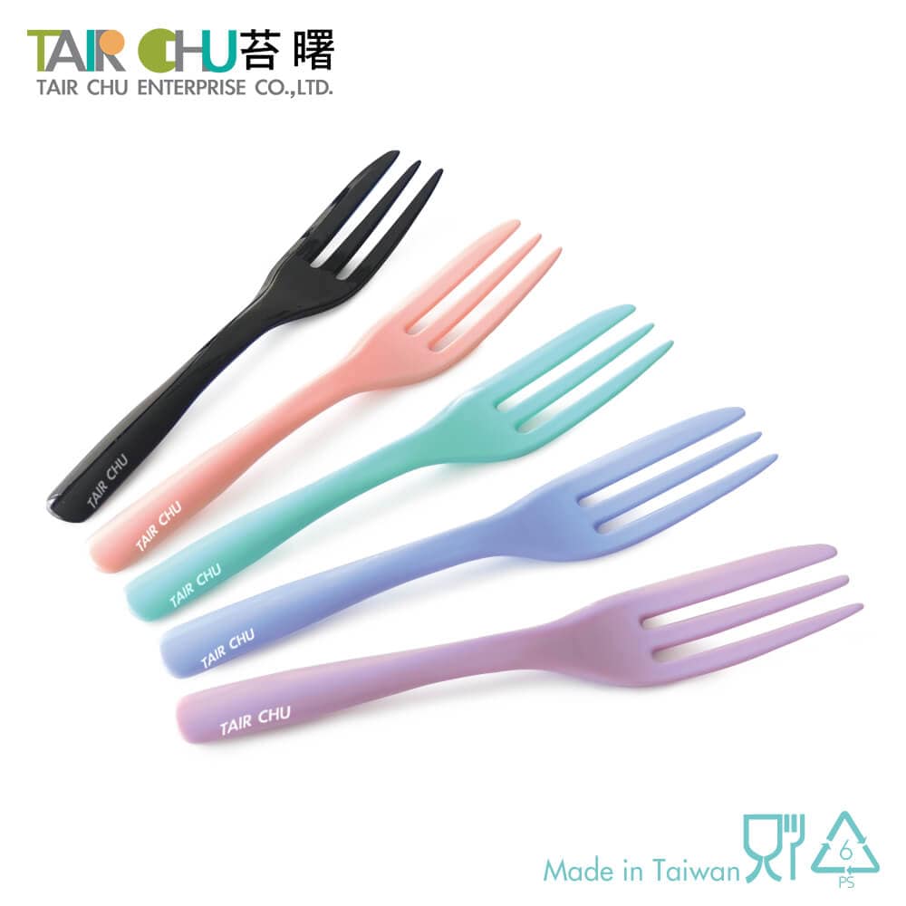 Mini Fancy PS Plastic Fork | Taiwantrade.com