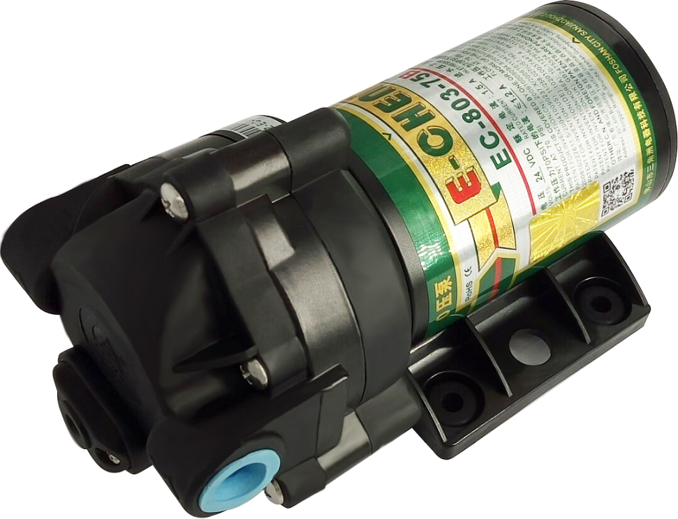 E-CHEN RO booster pump 803 series 75GPD - for 0 inlet pressure RO system | Taiwantrade