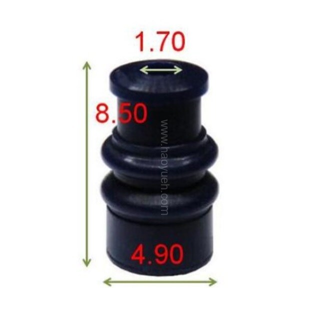 7165-0344 (HY1462), Wire Seal for Wire Harness, Dark Blue, Sumitomo ...