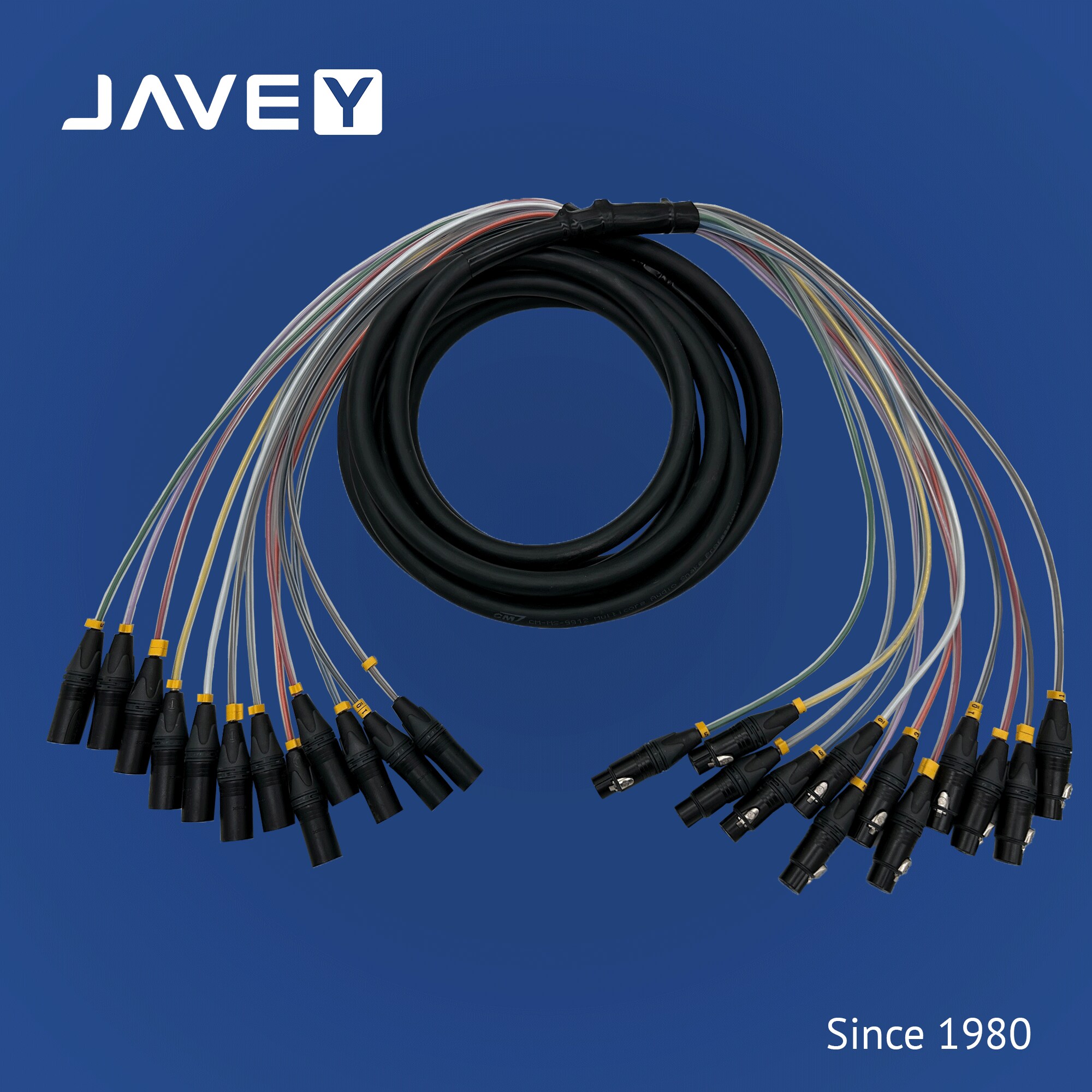 OFC 4/6/8/12/16 channel male to female multicore XLR audio snake cable ...